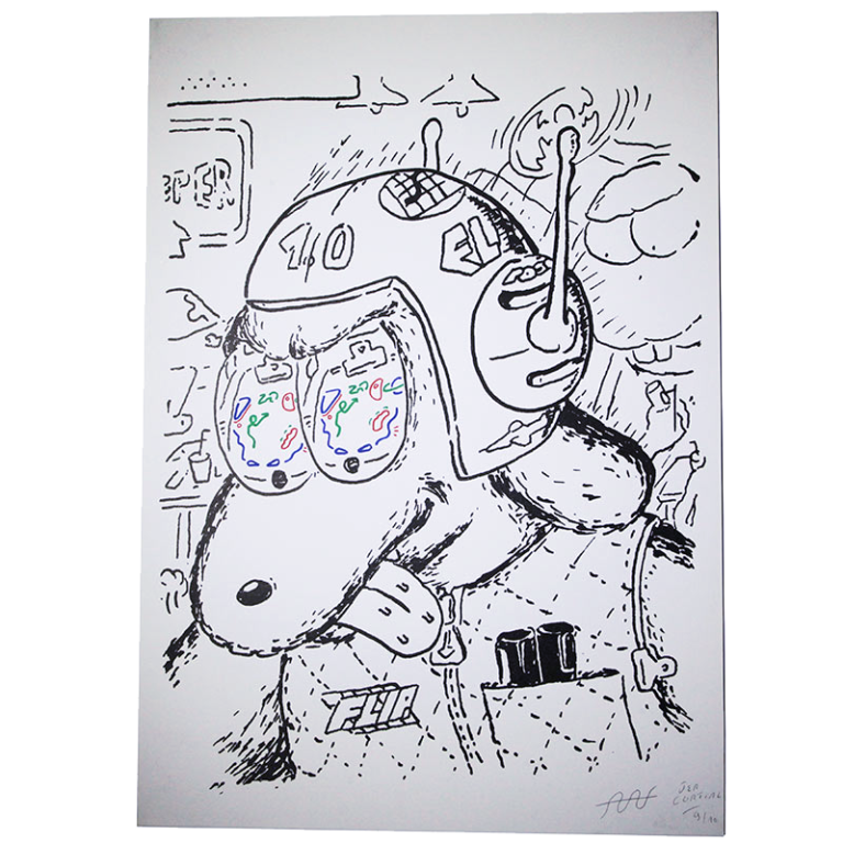 Holo Chienpo performance poster - COSMODULE